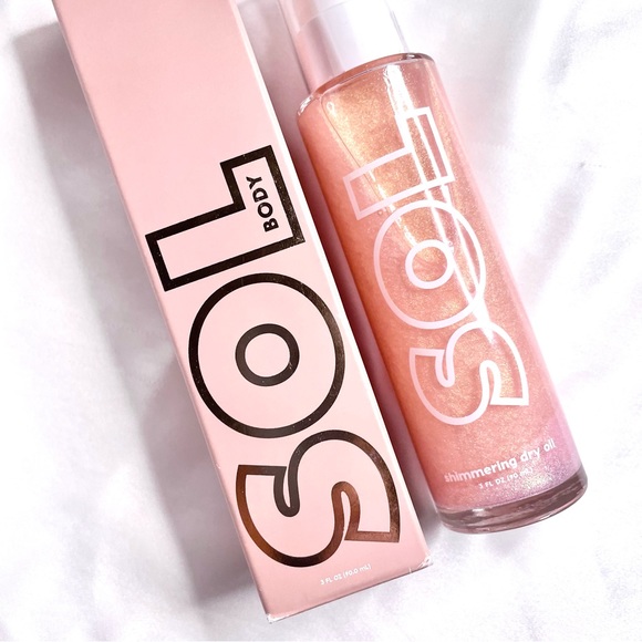 Colourpop | Bath & Body | Colourpop Sol Body Shimmering Dry Oil Pink ...